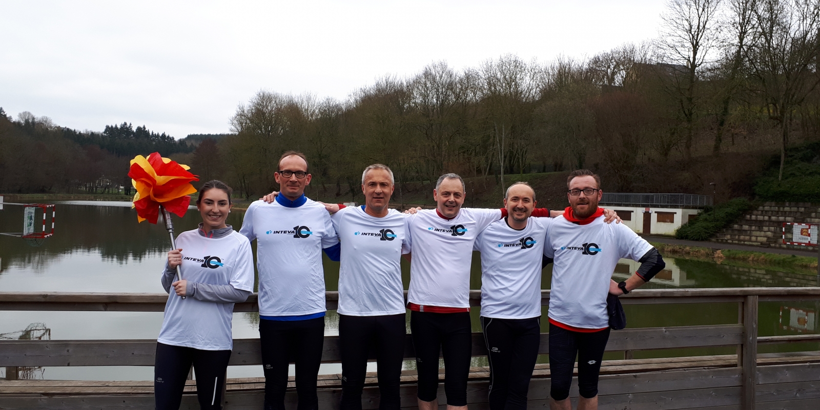 Esson, France Participates in Global Relay Race | Inteva Products Esson, France Participates in Global Relay Race | Inteva Products